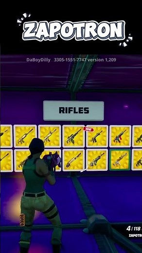 How to Get the Zapotron in Go Goated Zone Wars 👍 #fortniteshorts #fortnitezonewars