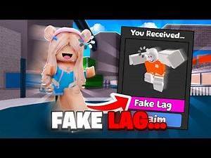 THIS NEW FAKE LAG GLITCH IS OP... (Murder Mystery 2)