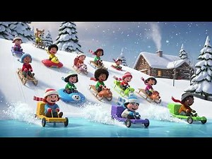 ❄️🛷 Snow Sleds, Ice Carts & Winter Fun 2 2 | Fun Kids Song & Winter Adventure