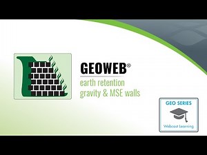 Design Naturally Vegetated and Hard Armored Retaining Walls Using GEOWEB Geocells