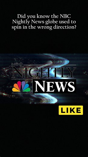 No, this video isn't from the actual NBC globe, but it did use to spin backwards. #nbc #nbcnews #globe | The Real Brandolorian
