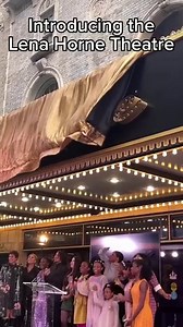 ICYMI: Film and musical icon, Lena Horne is officially the first Black woman to have a Broadway theater named after her! 🥹💐 // 🎥: blackboysdotheater via TikTok | Shadow And Act