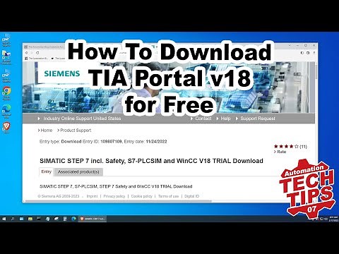 How To Download TIA Portal v18 For Free