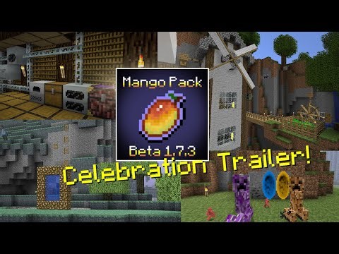 Minecraft “Mango Pack” (Beta 1.7.3) – Celebration Trailer!