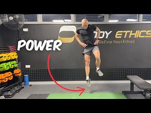 How to Do Single Leg Countermovement Jumps | Explosive Power & Strength Training
