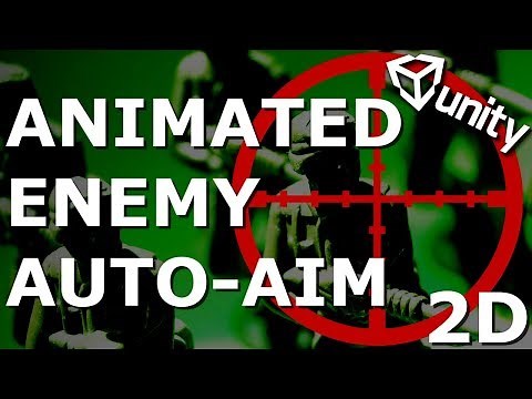 Unity 2D: Animated Enemy Auto-Aim Rapid Game Prototype