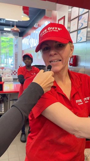 20K views · 101 reactions | We surprised the crew with a pop quiz! #fiveguys #trivia #quiz | Five Guys | Facebook