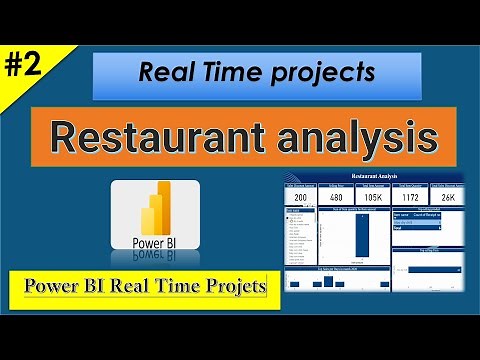 Restaurant analysis using power BI/ Power BI Real Time Projects/PRACTICE FILES Included in Desc.