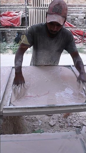 POP False Ceiling Tile Making | Handmade Plaster of Paris Tiles