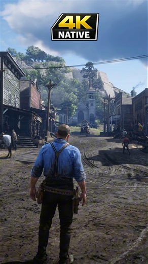 All DLSS Presets Comparison in RDR2! #dlss4 #rdr2 #gaming #comparison #shorts