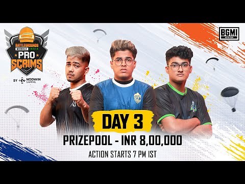 [HINDI] NODWIN BGMI Pro Scrims 2023 🏆 ft. SouL, GODlike xSpark & More || Day 3