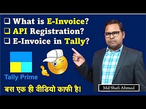 What is E Invoice under GST | How to Make E Invoice in Tally Prime | E invoice in GST
