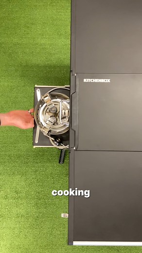 14K views · 132 reactions | Keen to take your outdoor cooking and dining game to the next level? 六‍️ The KitchenBox by TentBox is our all-in-one camp kitchen solution, packed with triple burner hob, stools, non-stick pan and an accessory bag filled with all your kitchen essentials. Now in stock at TentBox.com #TentBox #KitchenBox #campkitchen #campcook #campcookingtips | TentBox | Facebook