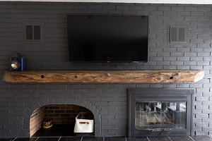 Antique Hand-hewn Rustic Fireplace Mantle - A Century-old Statement Piece - Etsy Australia