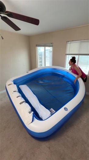 Making a Swimming Pool look like his Bed 😮 🎬 This original video was produced by Network Media and Zander Zone | Gone Too Far