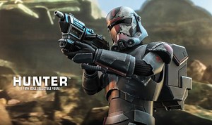 Sideshow and Hot Toys reveal Star Wars: The Bad Batch Hunter figure