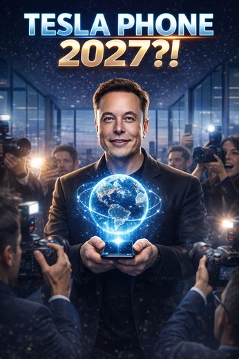 Next-Gen Futuristic Tesla Phone 2027 #elonmusk #tesla #spacex #futuretech #teslaphone . . Step into the future of smartphones inspired by visionaries like Elon Musk. This AI-generated concept showcases a futuristic Tesla Phone featuring advanced AI integration, satellite connectivity, sleek design, and next-level innovation—drawing inspiration from Tesla, Inc. and SpaceX. ⚠️ AI-generated for educational and entertainment purposes only. If you love cutting-edge gadgets, AI, and future tech — this