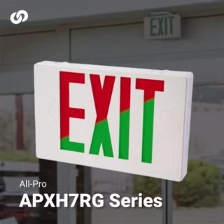 12 reactions | Discover the new All-Pro LED red/green selectable exit...
