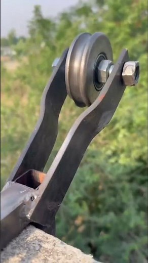 DIY Homemade Pulley System Using Bearings