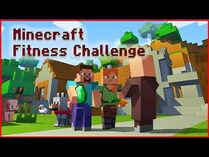 MINECRAFT workout, MINECRAFT exercise for kids and family, MINECRAFT fitness for kids and family
