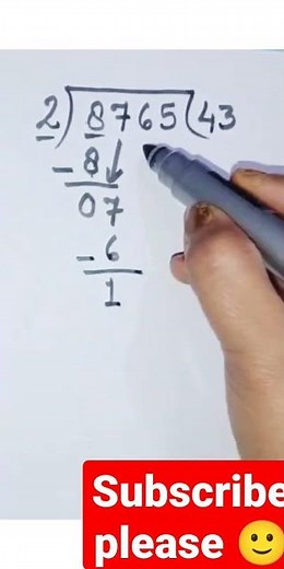 How to divide four digit number#shots#viral#trending#maths#tricks#youtube#song#success#movie#dance