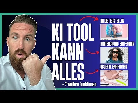 Das ultimative KI TOOL zum BILDER erstellen & bearbeiten | Clipdrop AI Tutorial