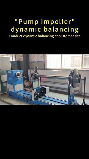 JP Pump Impeller Dynamic Balancing Machine PHS 500H 820L