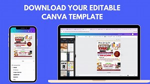 Baseball Fundraiser Flyer: School Benefit Event (Digital Download)