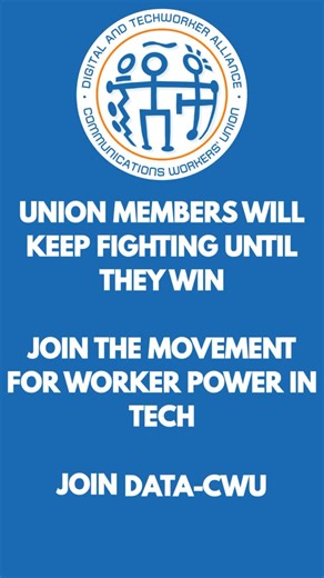 Digital & Techworker Alliance (DATA) on Instagram: "Digital And Techworker Alliance (DATA) members went on strike at Covalen to fight for collective bargaining and improved redundancy payments. Statutory redundancy payments in such a profitable company are indefensible, many workers will be left with nothing. #datacwu #cwuireland #covalen #joinaunion"