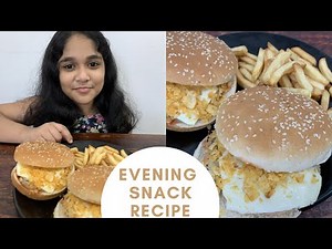 Easy Evening Snack Recipe - No bake, No cook & Veg