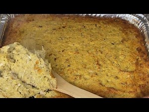 SOUTHERN-STYLE CORNBREAD DRESSING STEP BY STEP VERY DETAILED