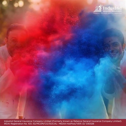 Happy Holi | IndusInd General Insurance