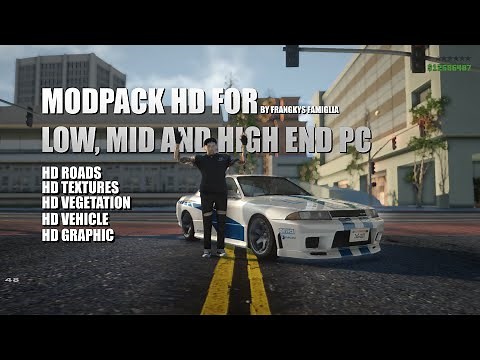 MODPACK HD GTA SAMP PC ENB SUPPORT !! GTA V GRAPHIC EQUAL !!