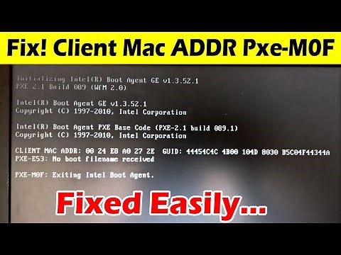 Fix Client MAC ADDR DHCP Boot Error easily | The Knowledge Hub