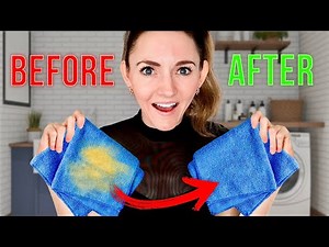 A Much EASIER Way to Clean your Microfiber Towels! (Like a Pro)