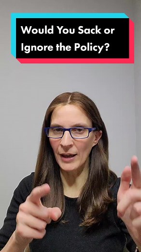 The Dilemma of Sacking Employees: Balancing Business Needs and Company Policy