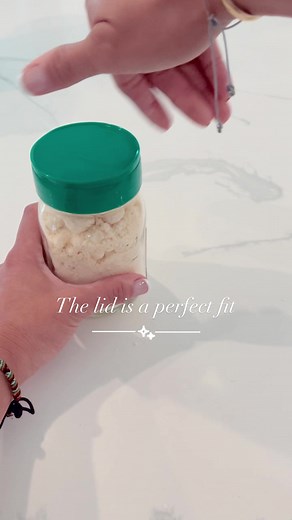 Efficient Parmesan Cheese Storage: Mason Jar Decanting Hack