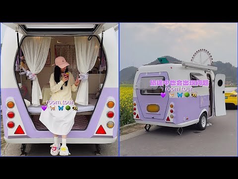 “Touring a 6m² Egg Camper RV💫🎀 – What’s Really Inside?”✨