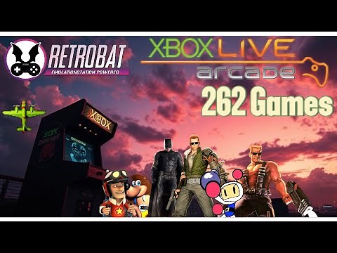 Xbox Live Arcade - Full Games List And Artwork Showcase - Retrobat - Xbox360 - Xenia - Emulation