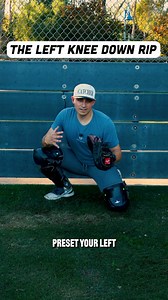 Only the SUPER STRONG catcher can do this... LKD Reset "RIP" Footwork It takes a ton of leg and core strength to pull off. Can you do it? Catch ya later, Coach Bougie | Catching Made Simple