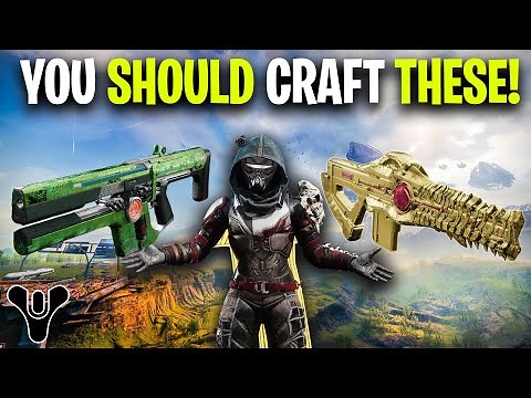 MUST HAVE CRAFTABLE Weapons From EACH CATEGORY In Season 22 | Destiny 2 Season of The Witch