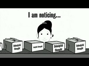 Conveyor Belt Mind: ACT Cartoon Metaphor