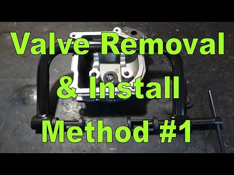 Valve Removal & Installation Method 1 : Valve Spring Compressor