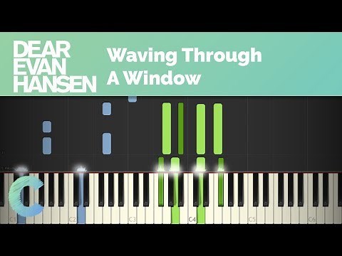 Dear Evan Hansen - Waving Through A Window Piano Tutorial