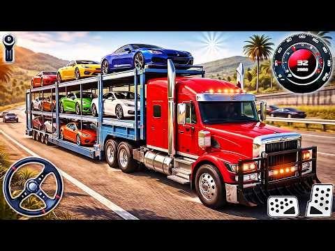 Car Transporter PRO Truck Game 3D - City Trailer Truck Driving Simulator | Android Gameplay
