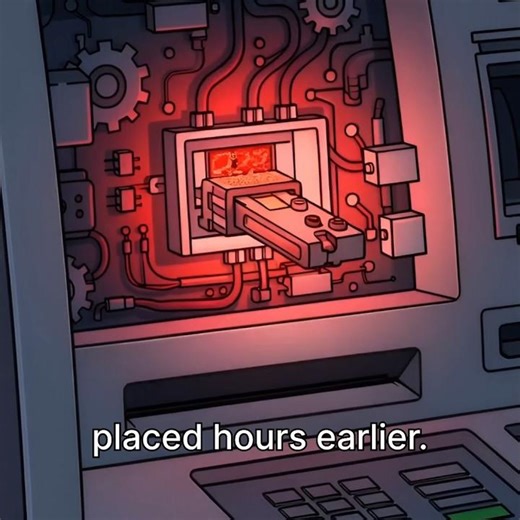 “He Was Standing Near the ATM… For a Terrifying Reason#shorts #atmscam #shortvideo