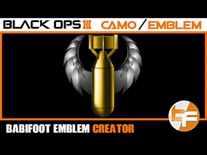 Black Ops 3 Emblem Tutorial 056 - Bomb Wings #Babifoot