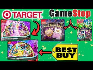 NEW Target Best Buy & GameStop Pokemon Cards Coming Soon!