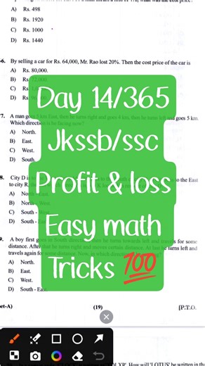 day 14/365 , #reasoning #aptitude #jkssb #ssc #jkpsi #jkpconstable #nt #jkpsc #jkssbjobs #cgl #rrb