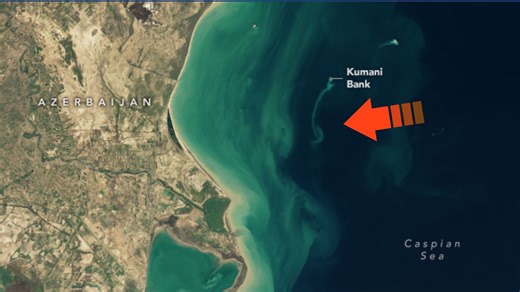 Here one day, gone the next: NASA satellites track disappearing 'ghost' island - The Weather Network